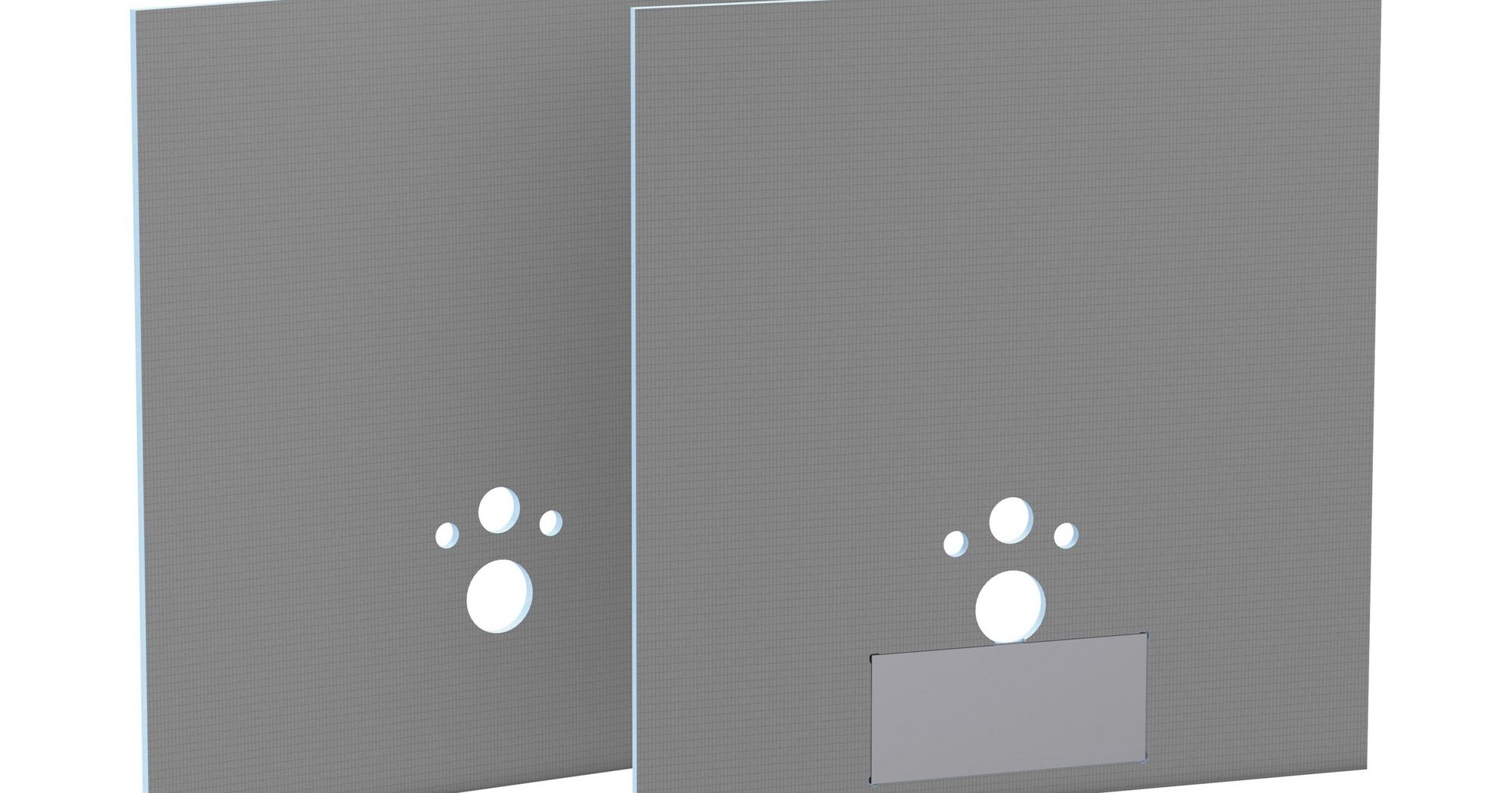 wedi I-Board and I-Board Plus - Tileable cladding for WC drywalls
