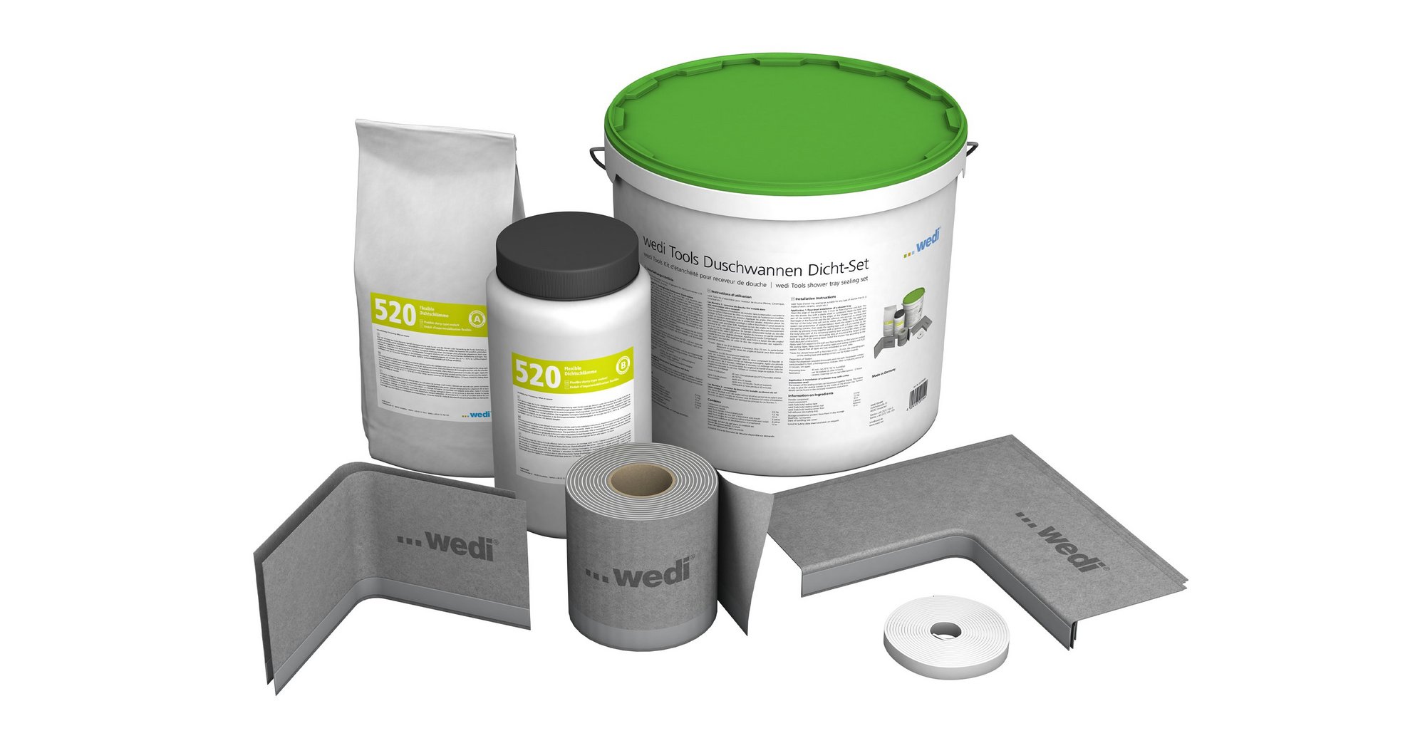 Sealing & decoupling in the wedi system