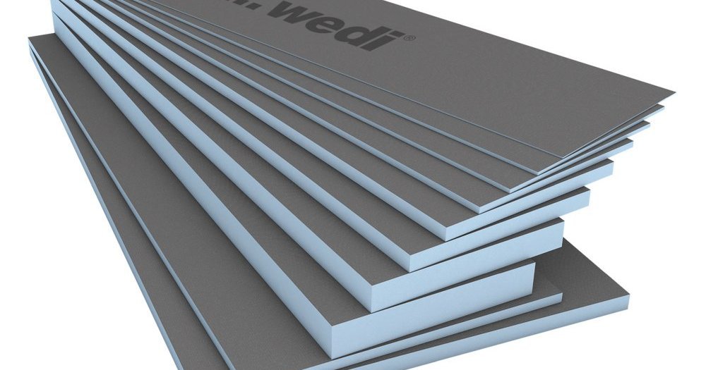 The foundation of the wedi building systems