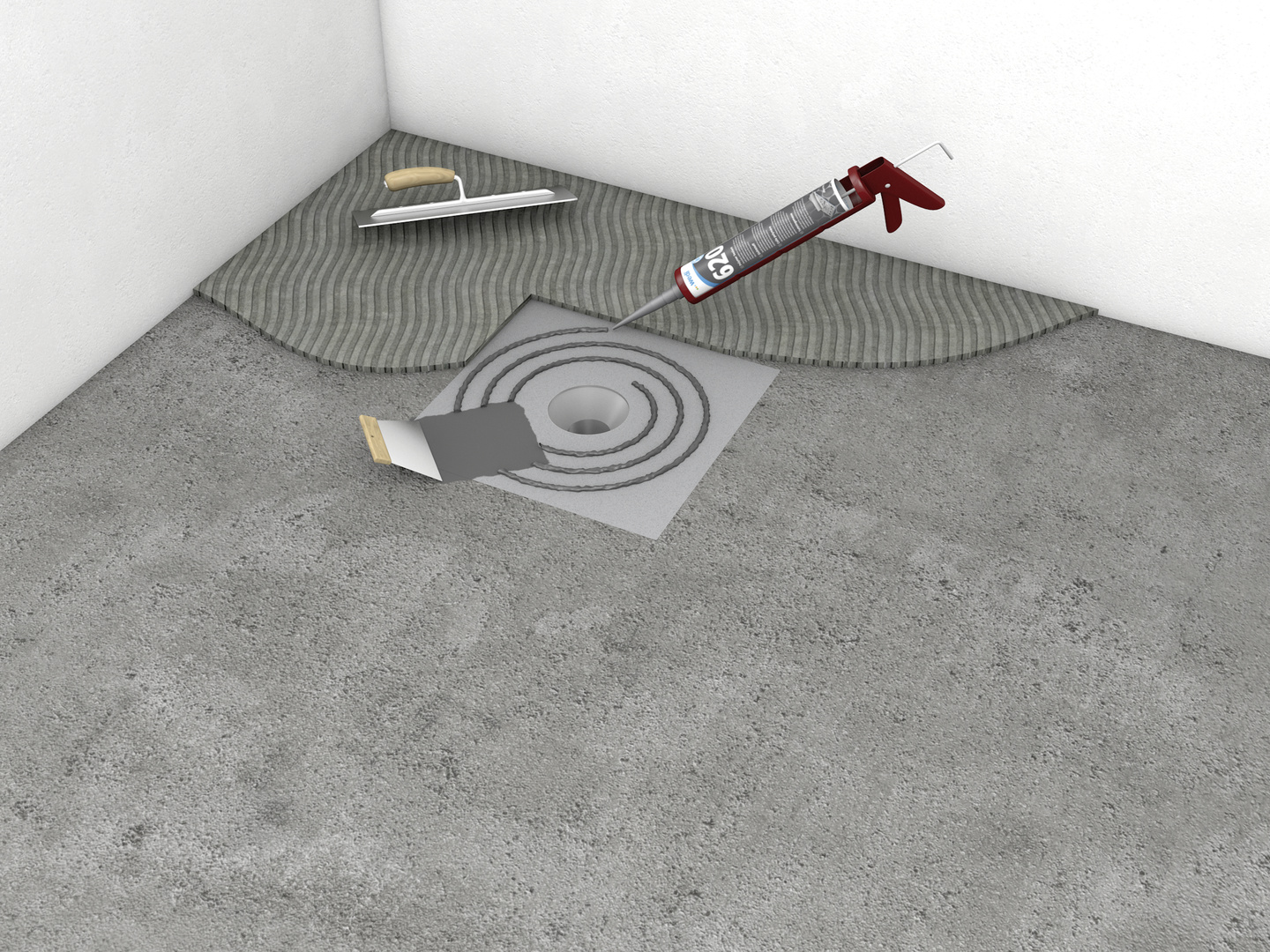 Working on floors – wedi