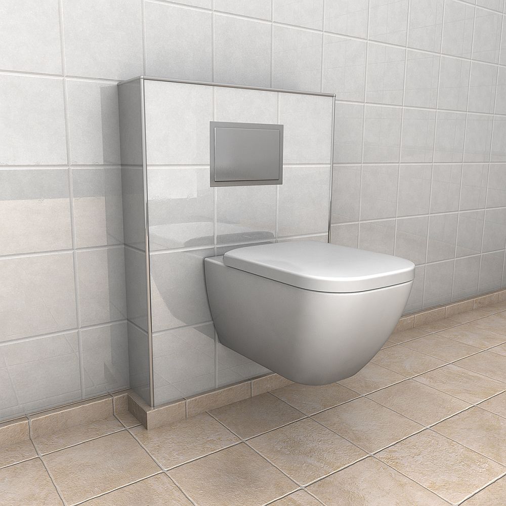 WC-Vorwandinstallation verkleiden mit Fertigelement wedi I-Board