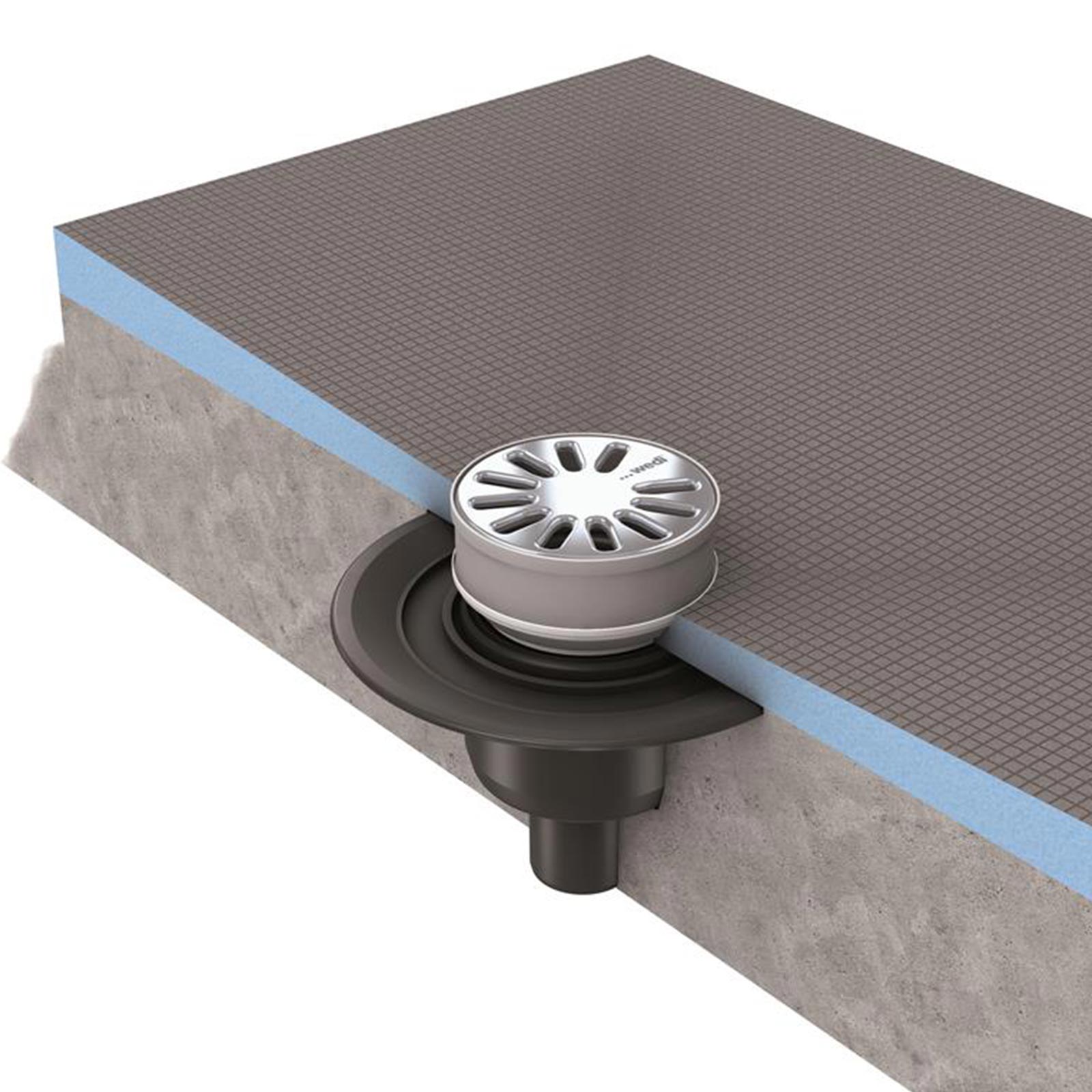 Afvoer verticaal – wedi