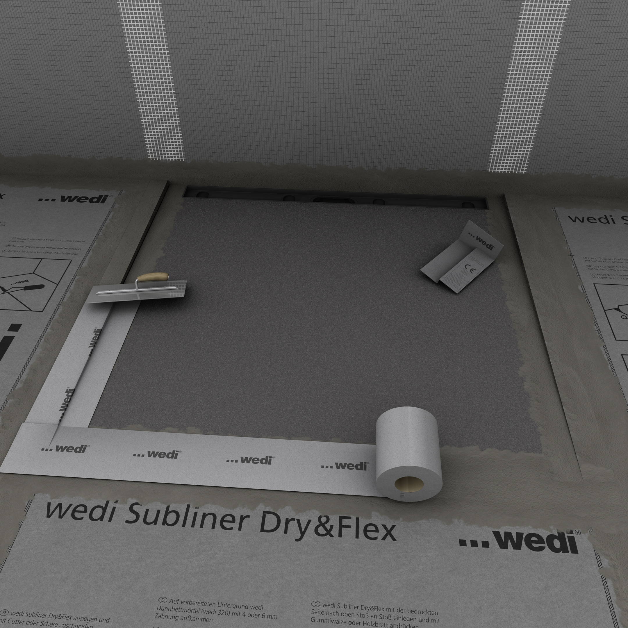 wedi Fundo Shower Element Sealing Set